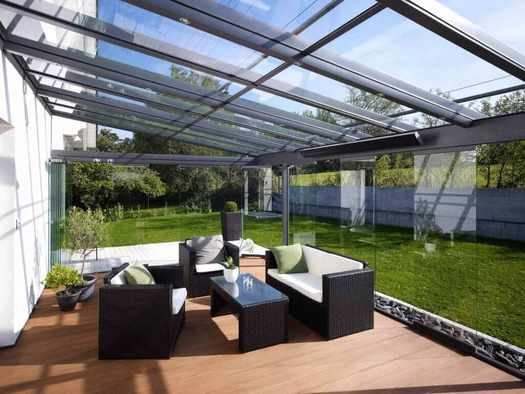 Solarlux Terrassendach Aluminium SDL Atrium Plus